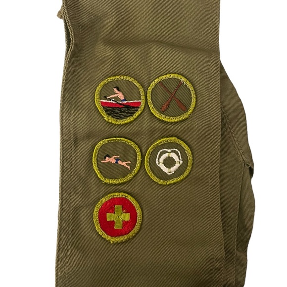 Boy Scouts | Other | Vintage Boy Scouts Water Merit Badges Patches ...